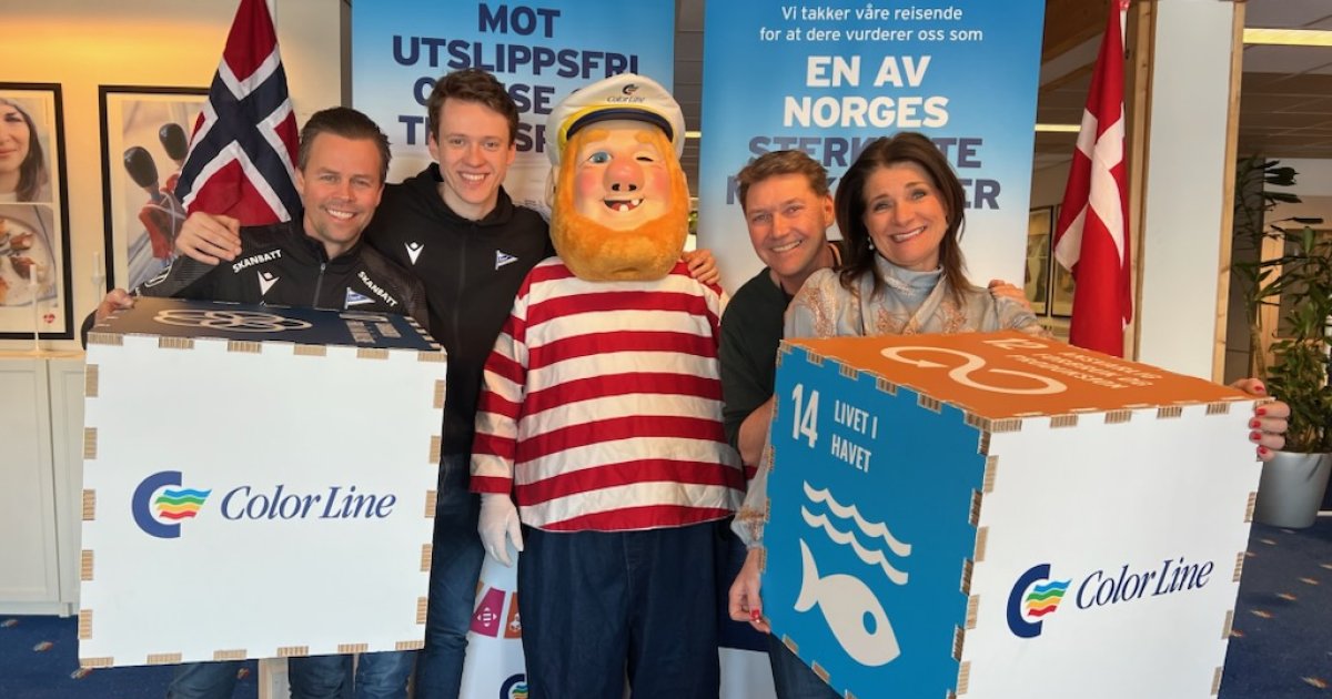 Color Line klar for sitt 33. år som samarbeidspartner / Start