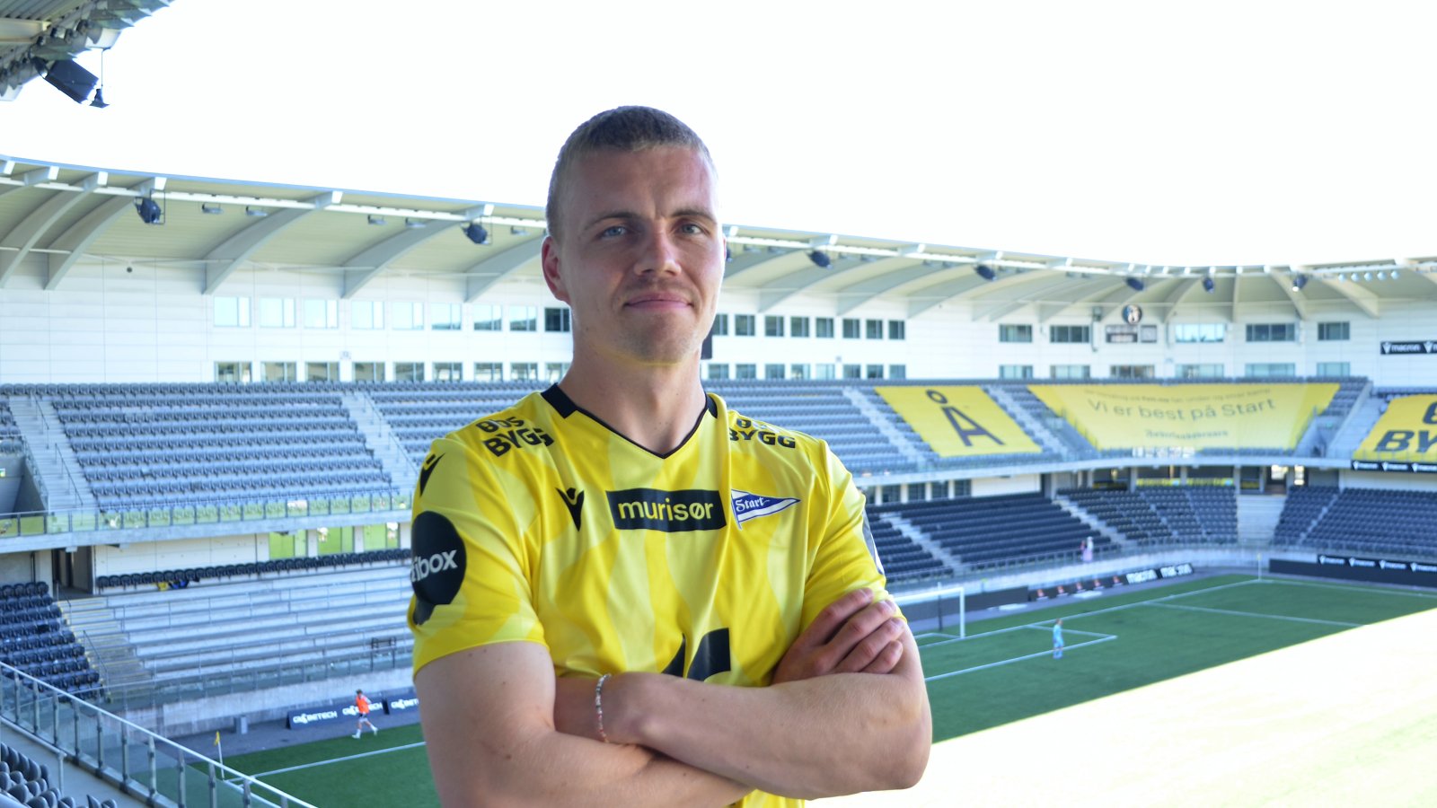 Forsvarsspiller klar for Start / Start