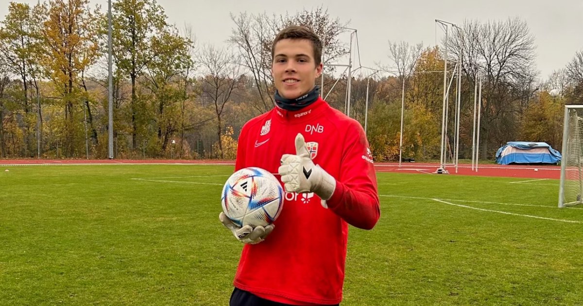 Jaspers første trening med U20-landslaget / Start