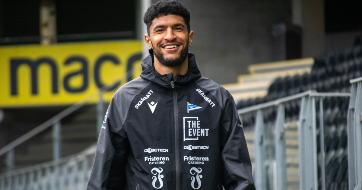 Jonas Seim og Omar Jebali fra start - Dette er laget mot Pors / Start