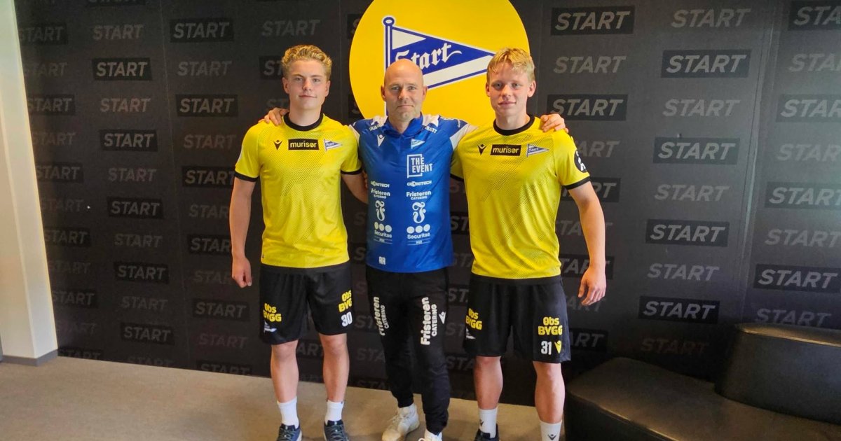Lukas Gausdal og Jonas Seim signerer proffkontrakter med IK Start / Start