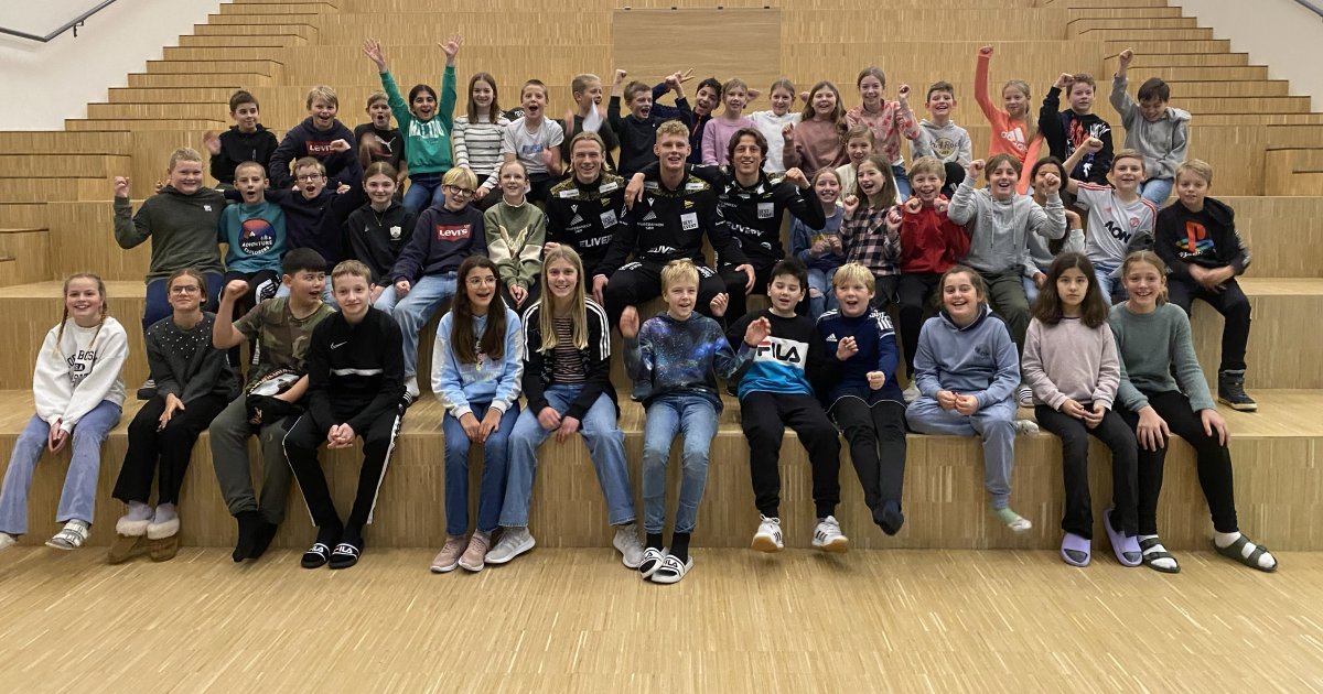 Mathias, Sander og August på skolebesøk om mobbing / Start