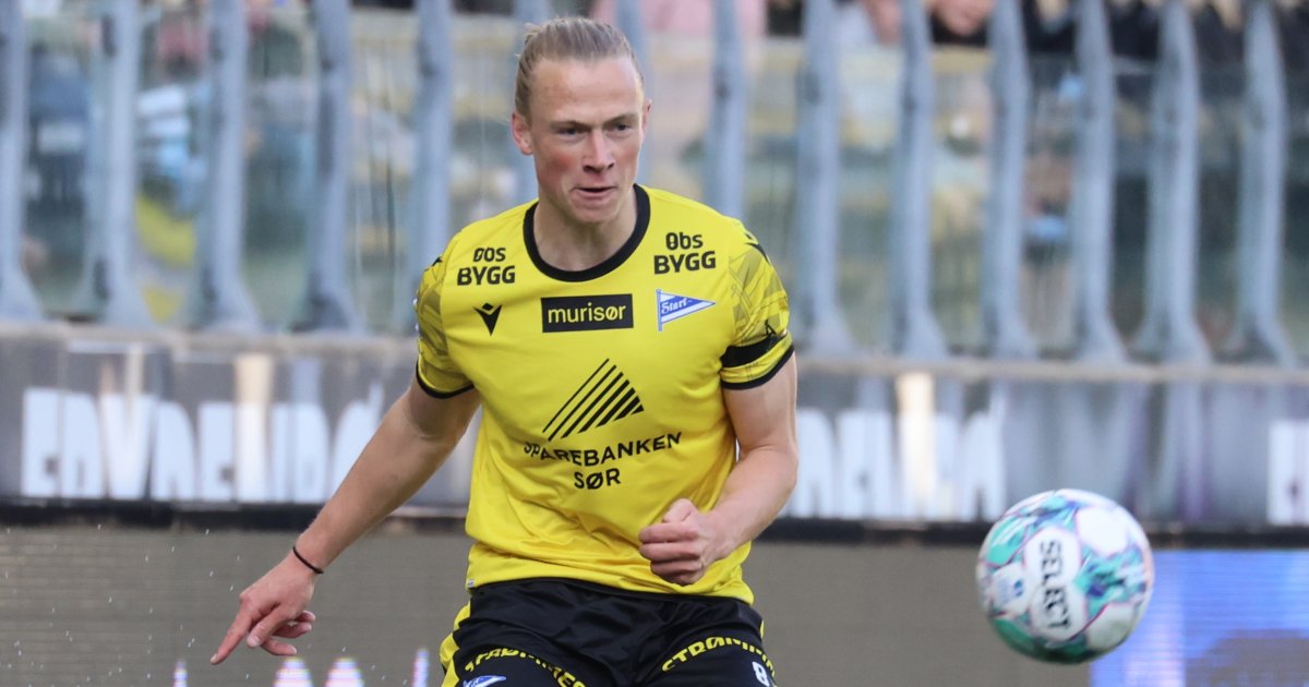 Startoppstillingen borte mot Sogndal / Start