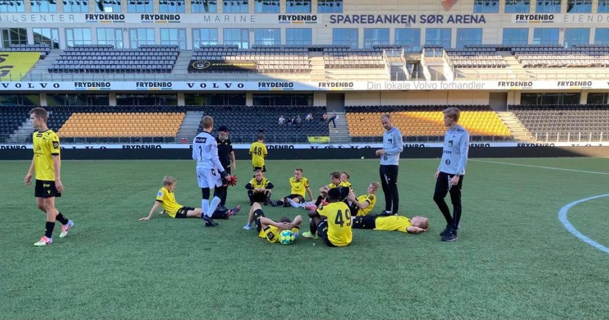 Start G16 raknet den siste halvtimen / Start