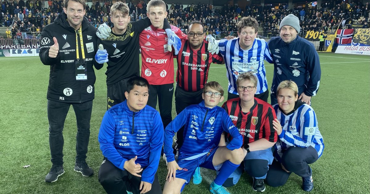 «Stjerne»-spillere på straffespark-besøk / Start