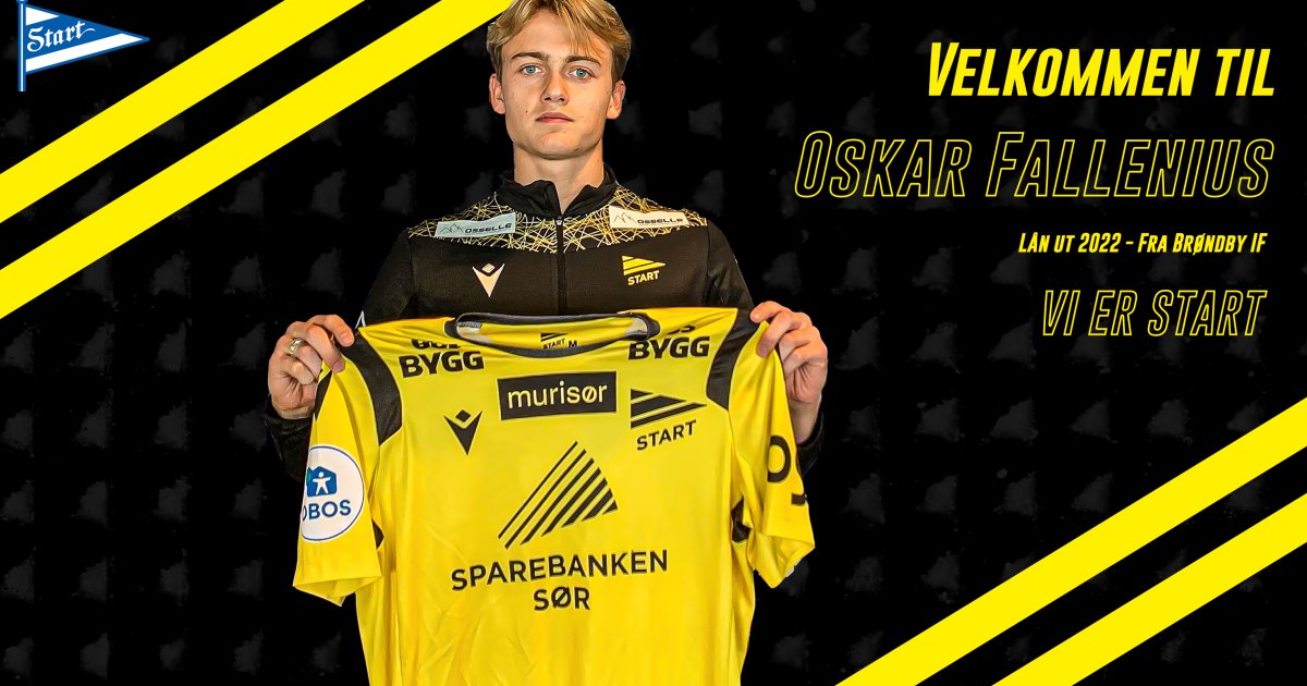 Svensk U20-landslagsspiller klar for Start / Start