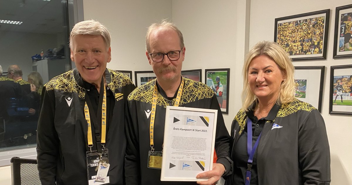 Trofast Start-supporter ble «Årets kampvert» / Start