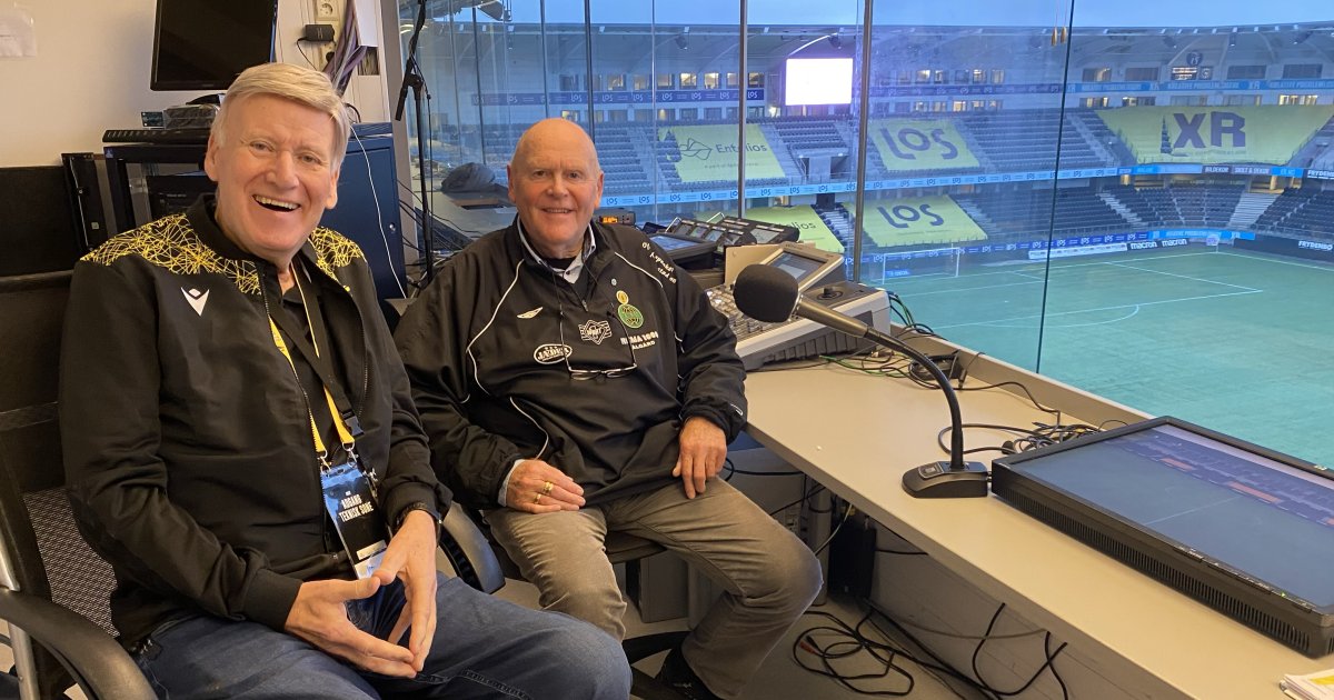 Veteranmøte i speakerbua på Sparebanken Sør Arena / Start