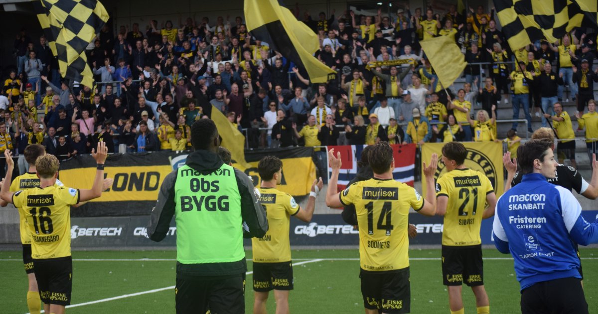 Seier 2-0 mot Odd i kveldens kamp / Start