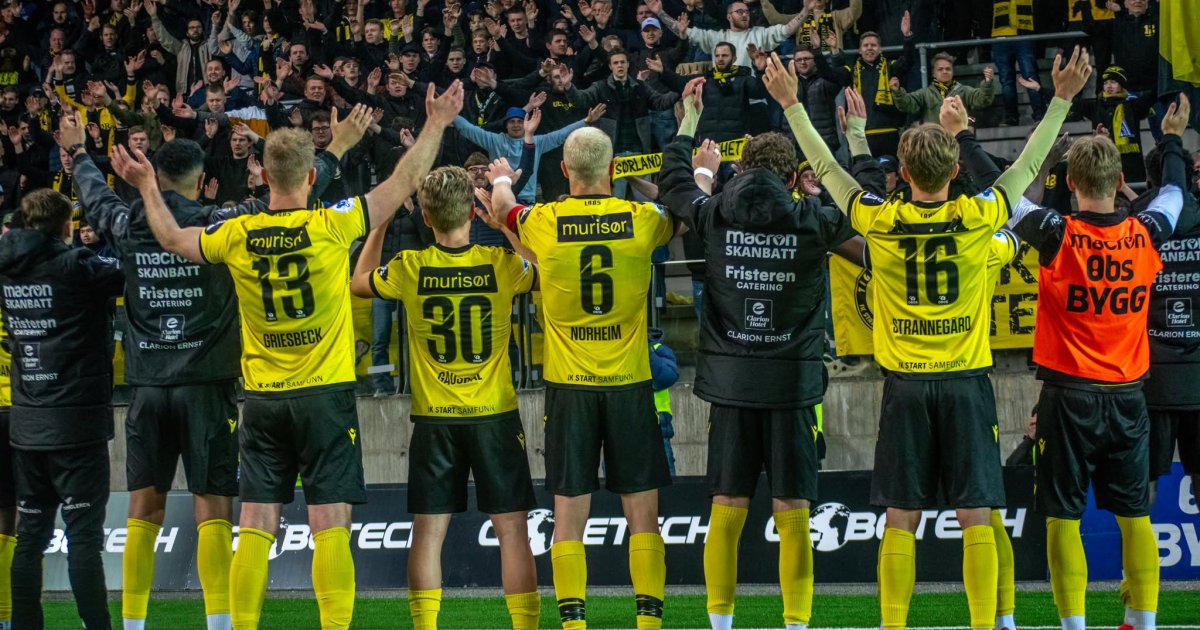 Seier mot Sogndal i sesongåpningen / Start